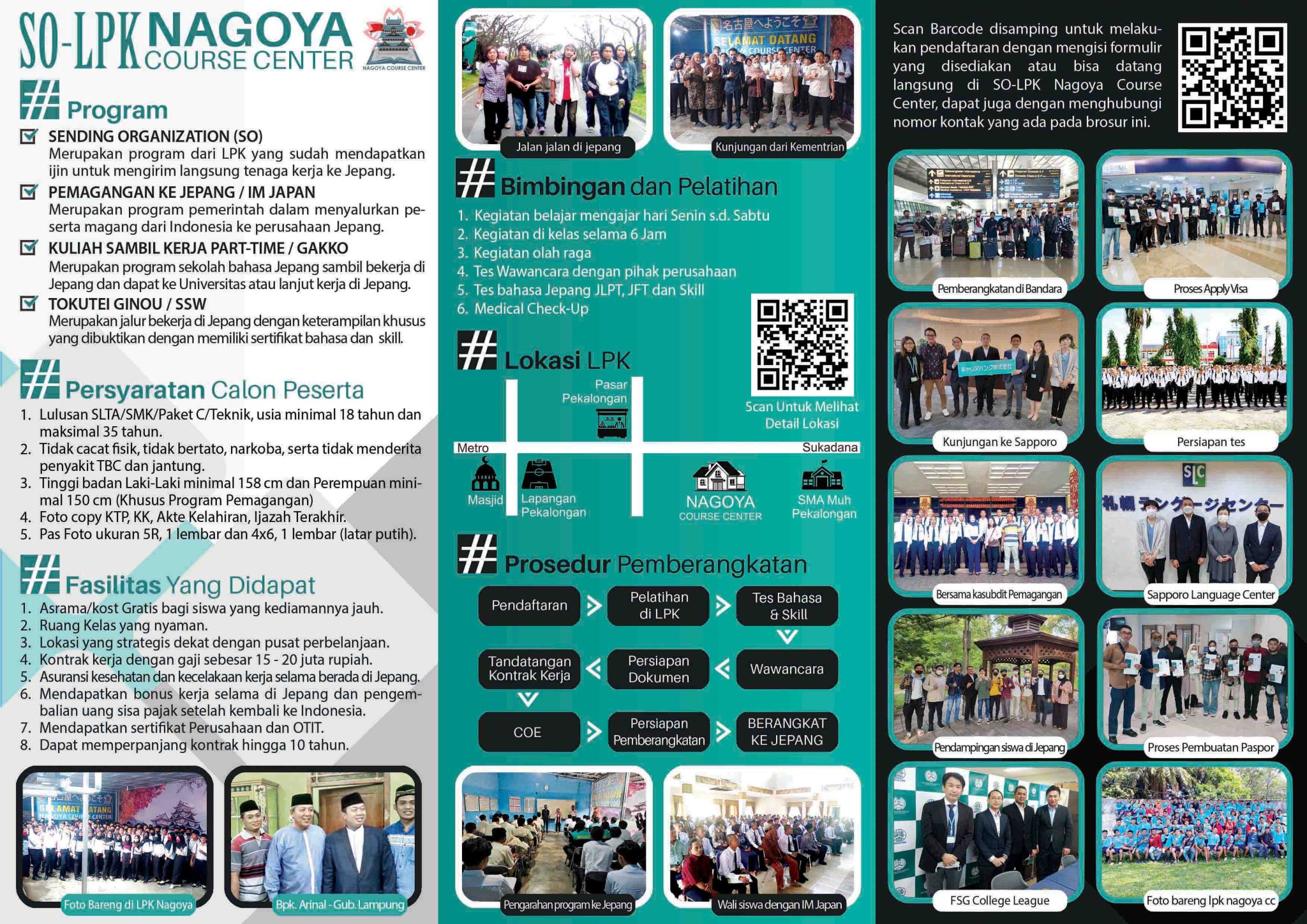 BROSUR – SO-LPK NAGOYA COURSE CENTER